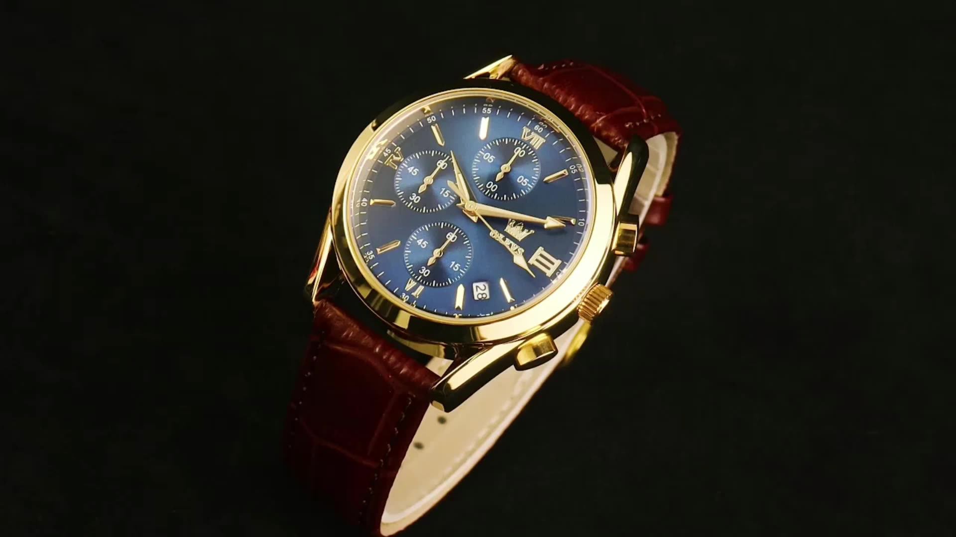 Olevs 2872oem Wholesale Custom Logo Brand Luminous Waterproof Sports ...