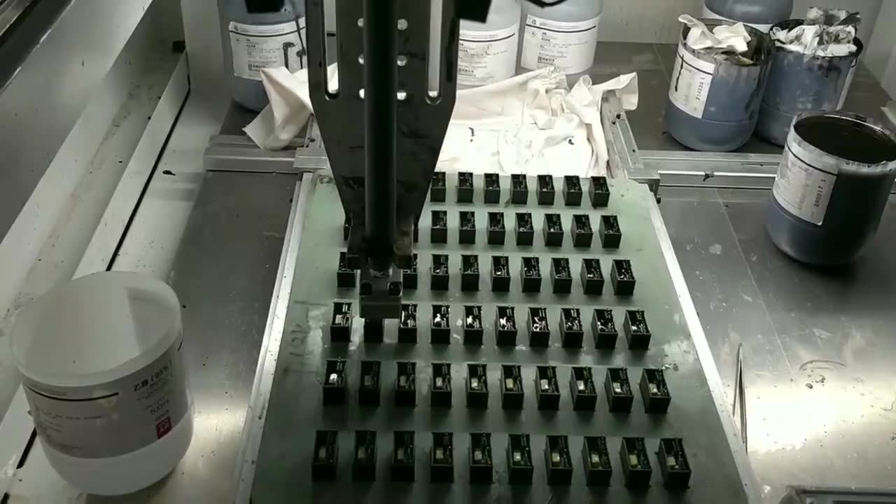 Automatic Glue Dispenser Epoxy Silicone Dispensing Machine 3 Axis Ab ...