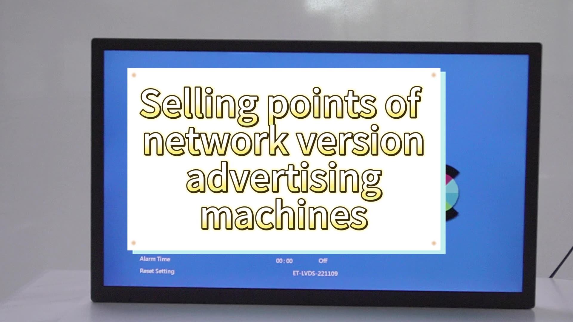 32 Inch Indoor Hanging Digital Signage Network Ceiling Advertise ...