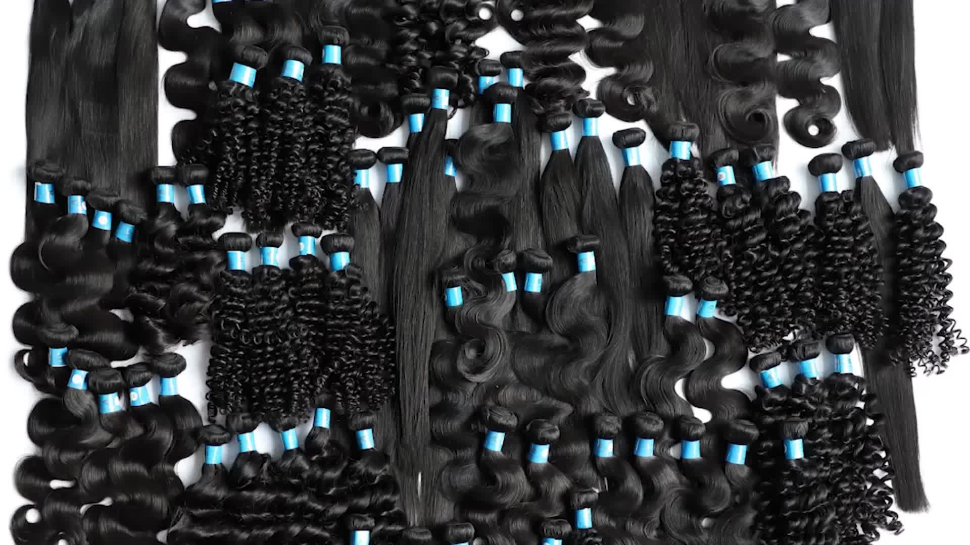 Cheap Human Blue Rubber Band Hair Bundles China Hairhair Wholesale Human Hair Vendorswholesale