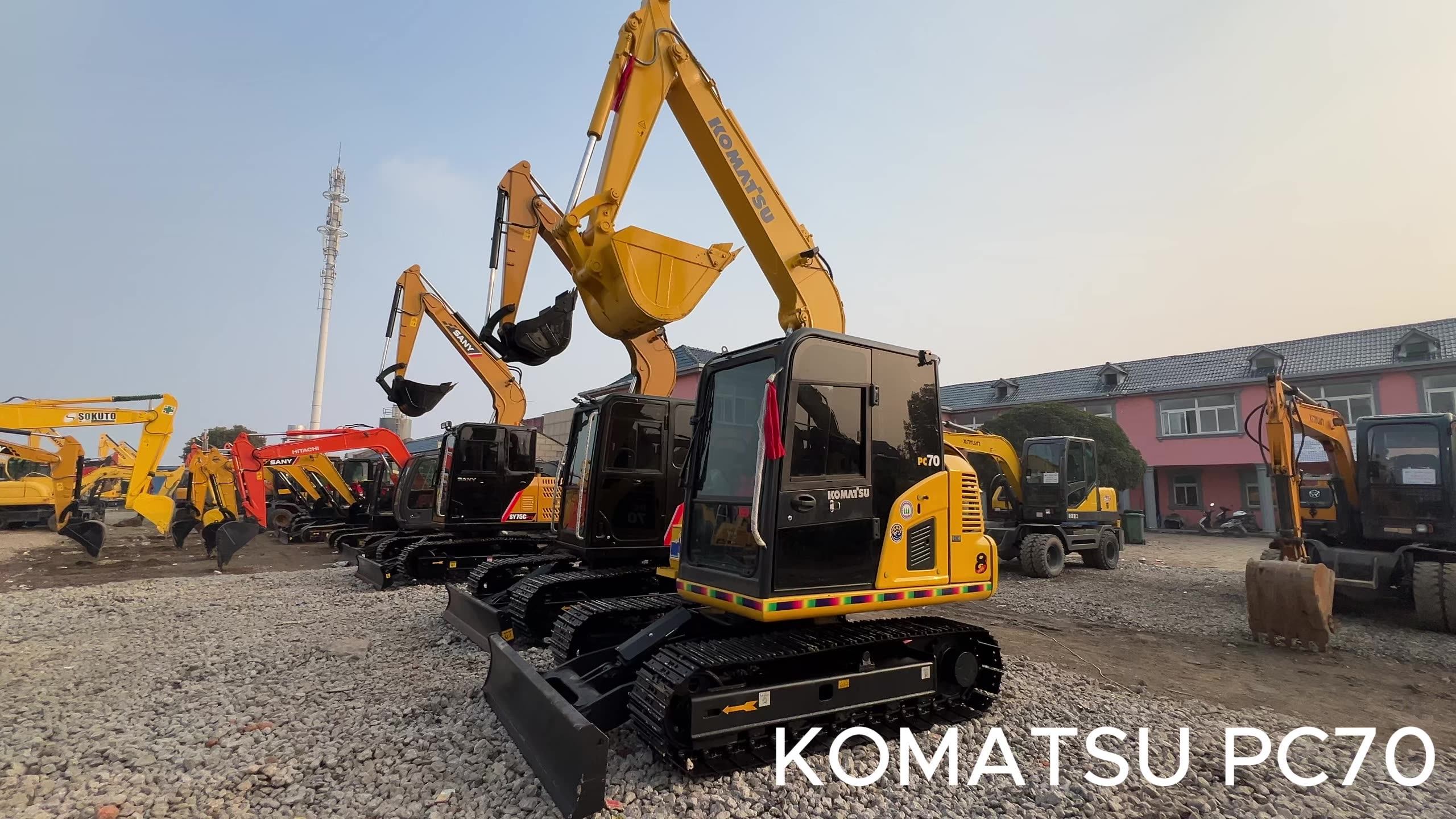 Japan Original Used Large Komatsu Pc70 Best-selling 13ton Used ...