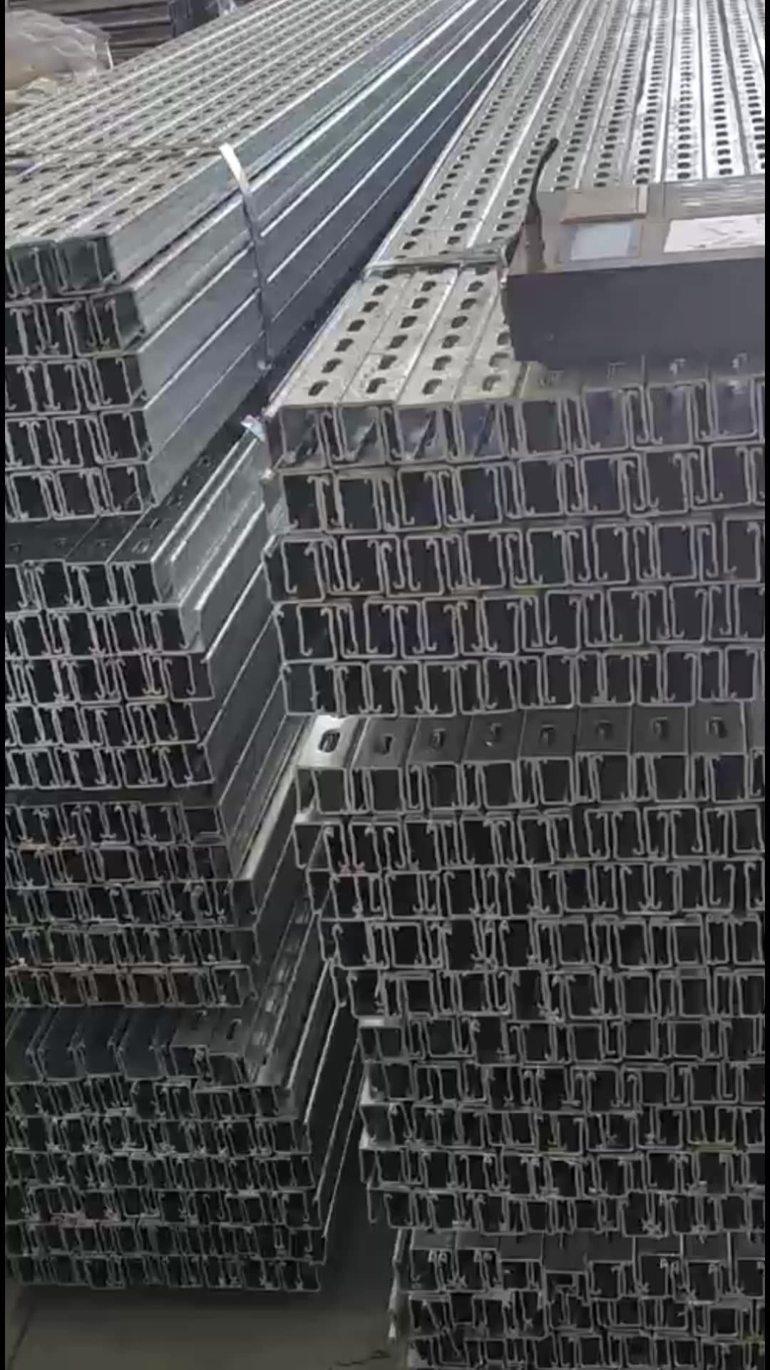 Factory Product Pre-galvanized Hdg Unistrut Channel Support System ...