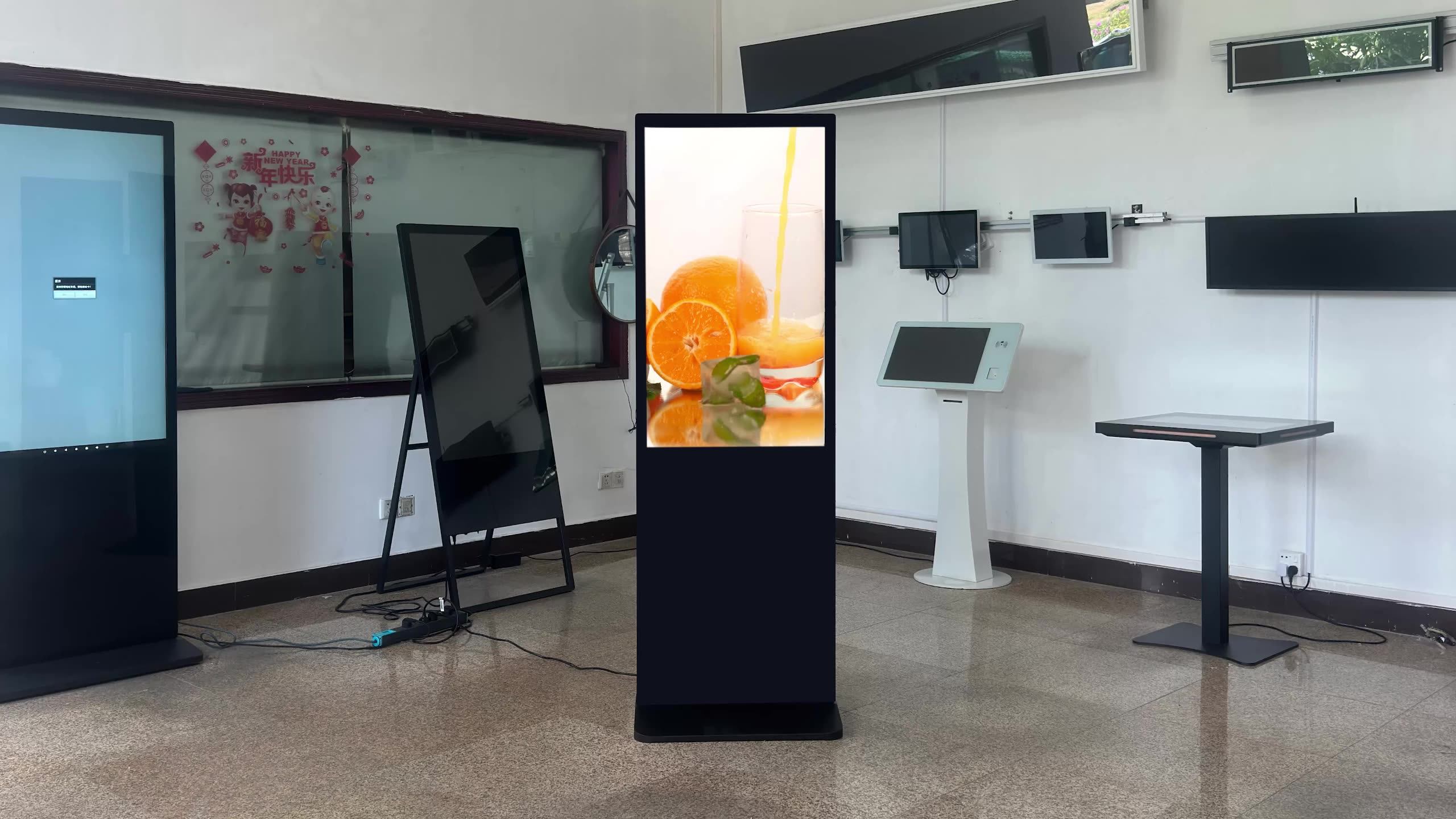 Street Lcd Advertise Touch Screen Self Checkout Payment Kiosks Outdoor ...