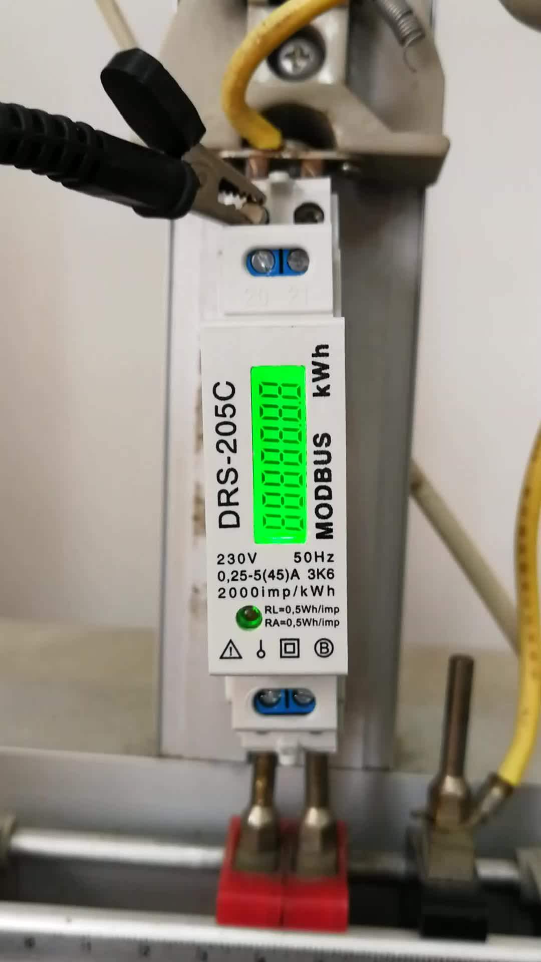 Forlong Drs-205c Modbus/m-mus Smart Energy Meter Single Phase Kwh Meter ...