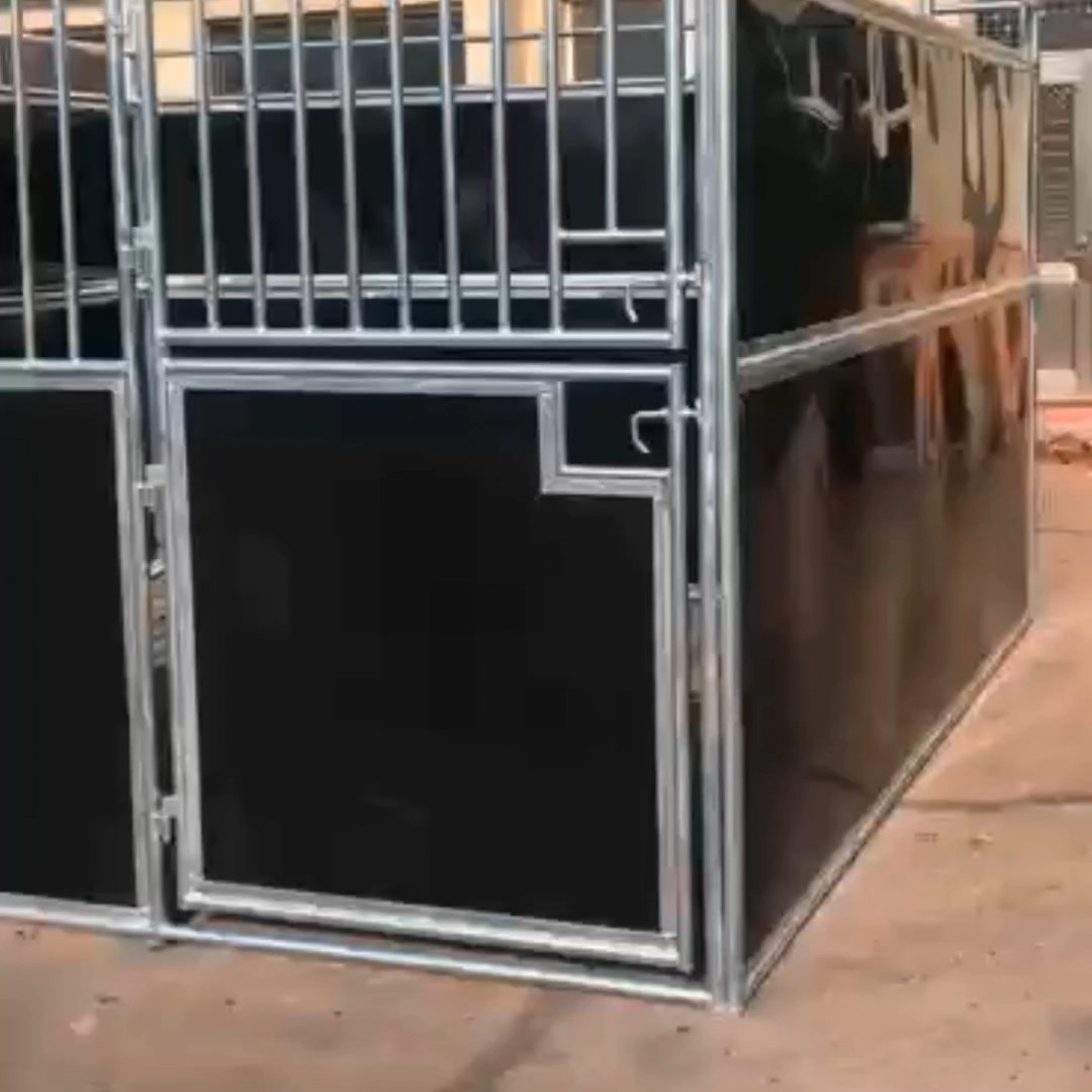 Galvanized Horse Box Stable Barn Roof Shelter - Buy Stable Doors For ...