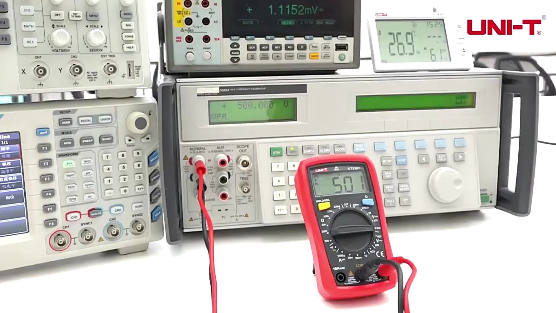 Uni-t Ut33a+ Industrial Grade Lcd High Precision Handheld Multimeters ...