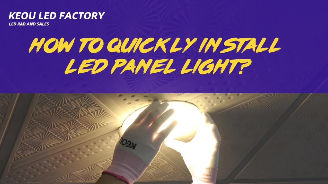 Viral Videos & Demos On "Thin recessed led panel How to install slim ...