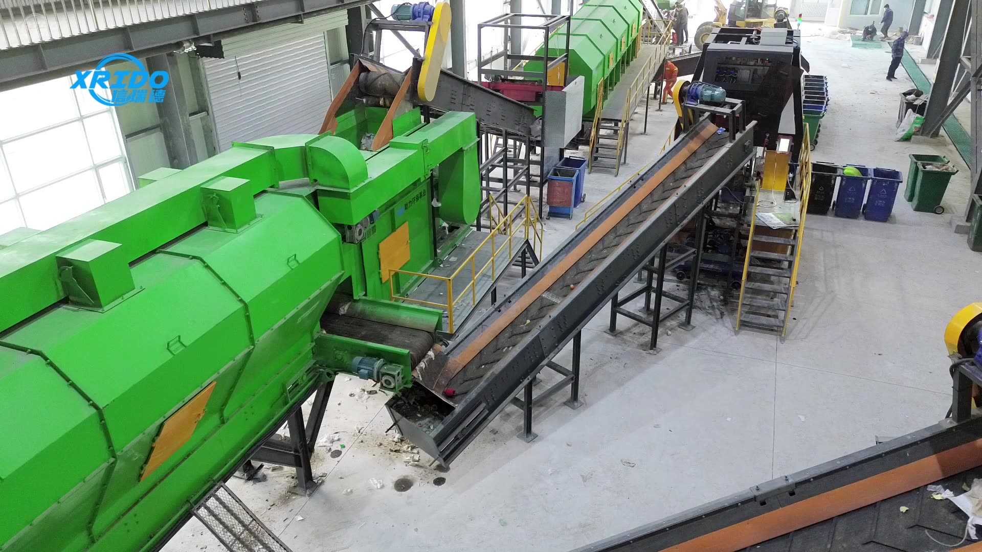 Msw Municipal Domestic Construction Waste Garbage Sorting Production ...