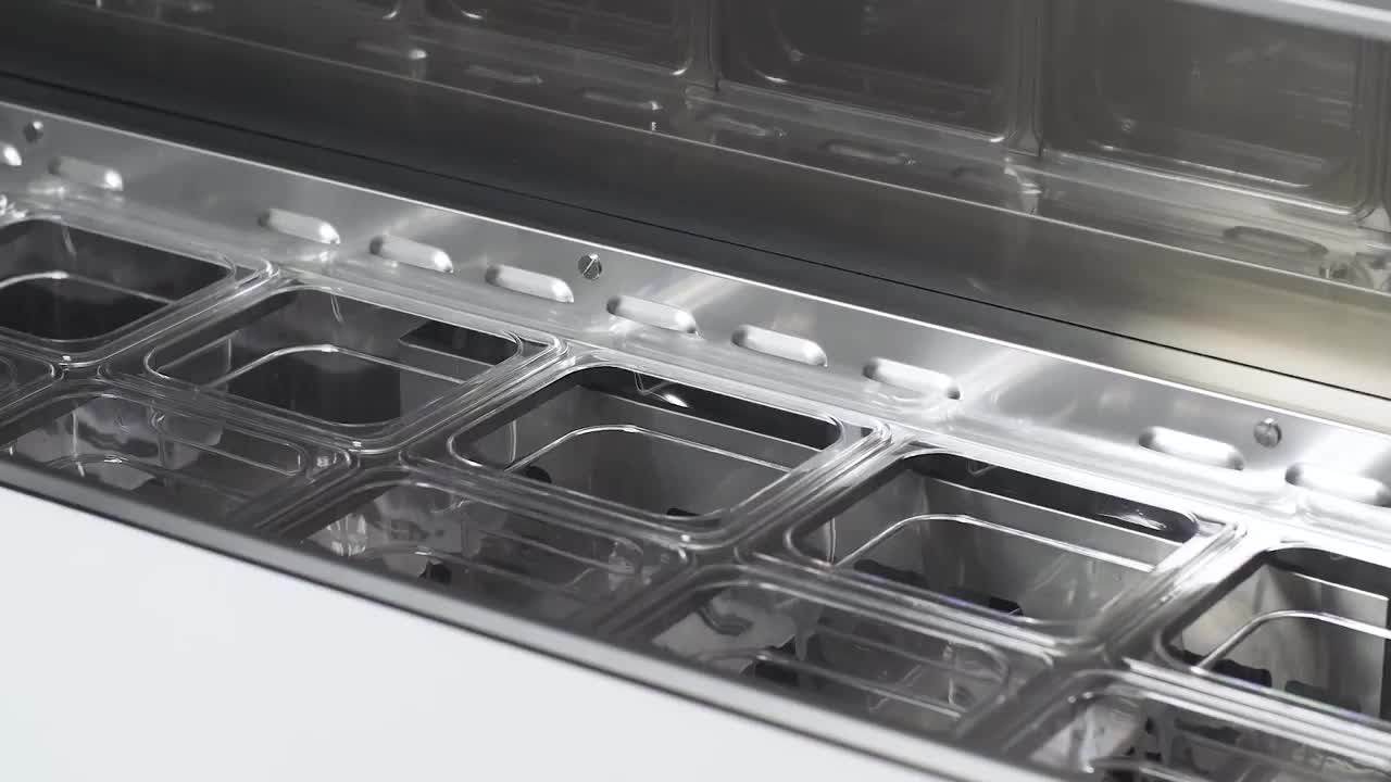 Commercial Subway Restaurant Refrigerating Sandwich Prep Table - Buy ...