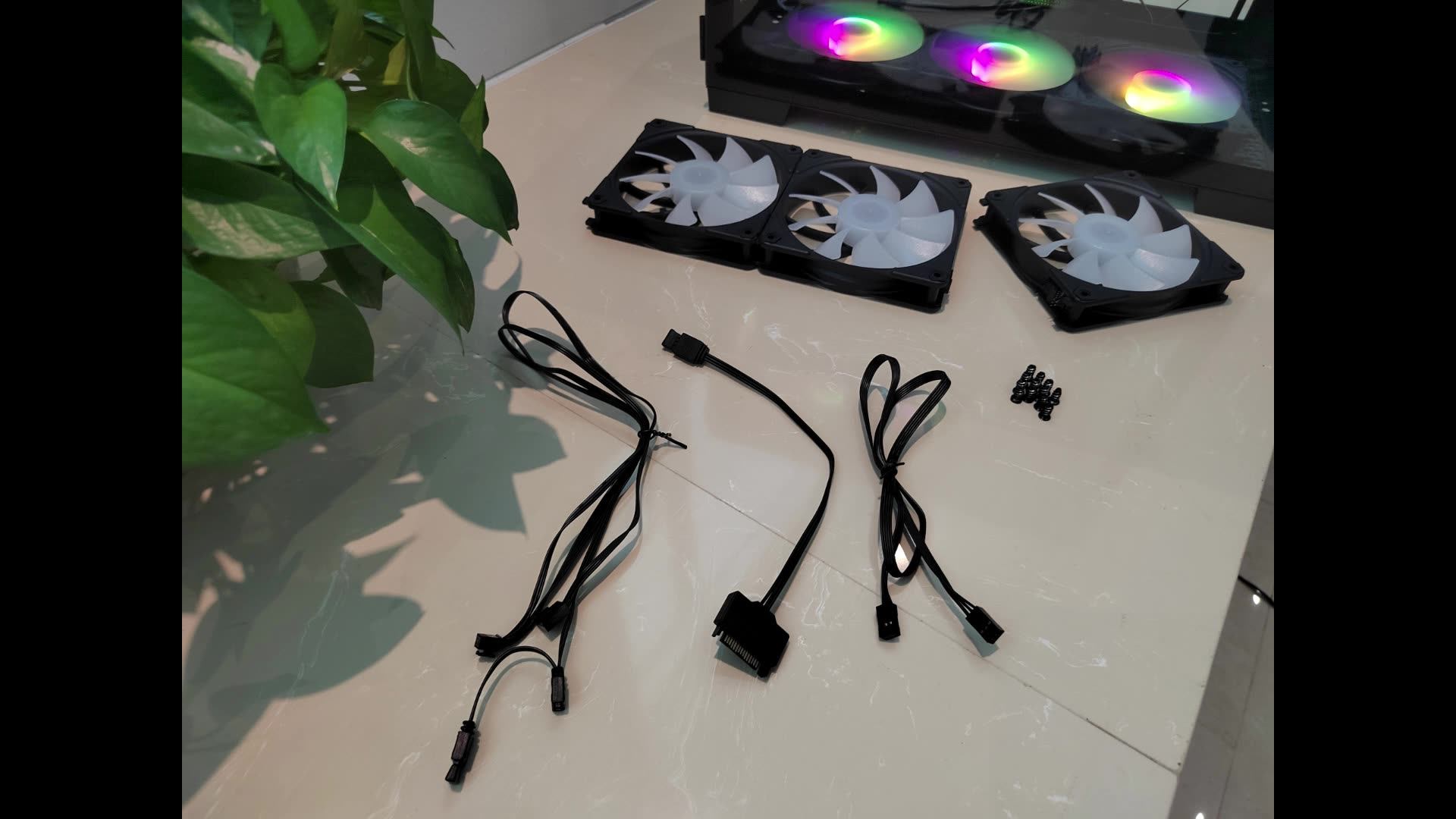 Sama Amd Intel Ventilador Multi-colors 5v 3pin Cpu Cooler Fan Set With ...