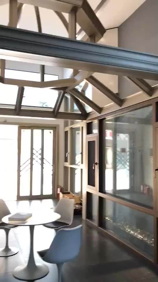 Aluminum Alloy Sun Room Price Custom Outdoor Toughened Glass Room - Buy ...