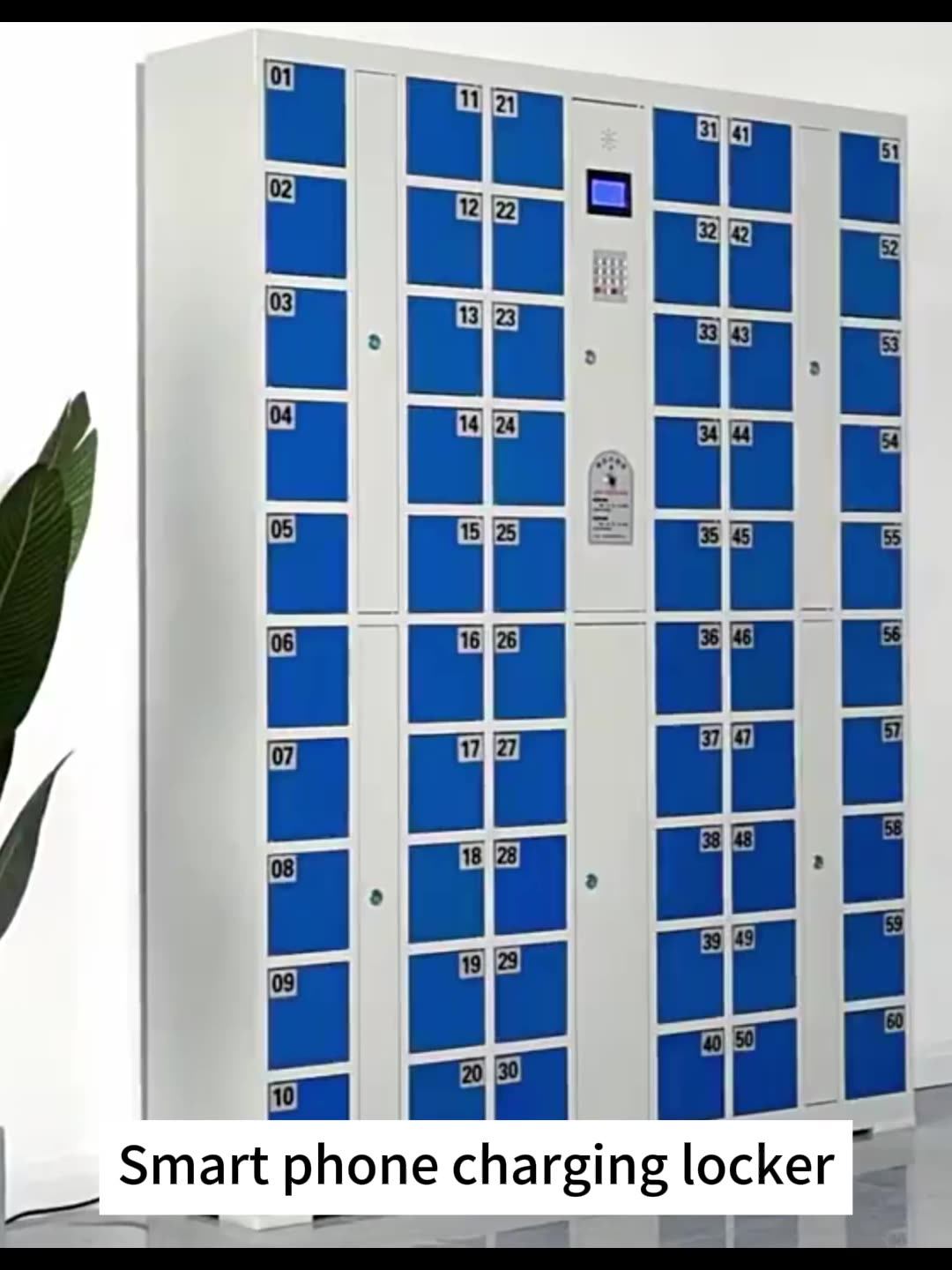 Supermarket Electronic Lockers Face Recognition Smart Storage Cabinets ...