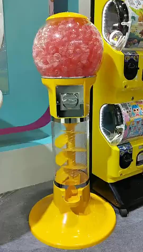 Factory Sell Coin Operated Gumball Machine Kids Candy Gacha Gashapon ...