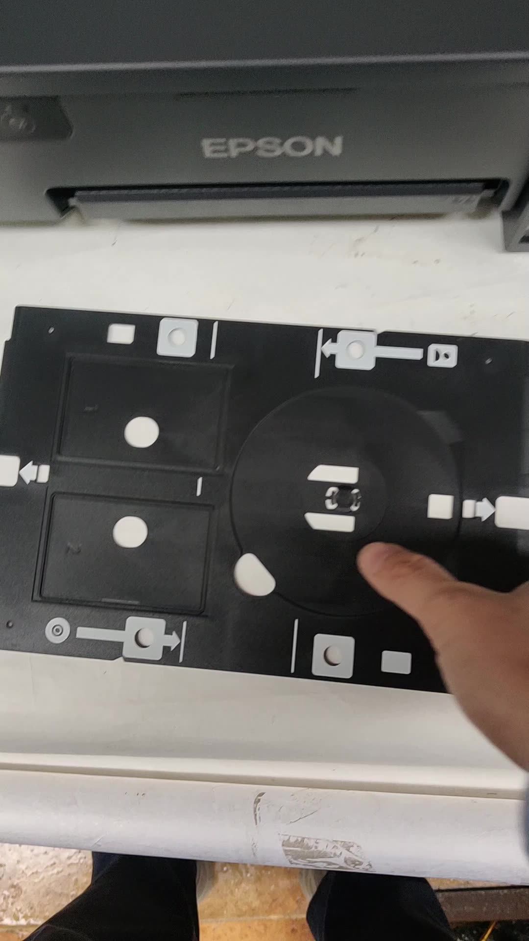 220v Sublimation Printer Cd Dvd Printer Automatic For L8058 Inkjet ...