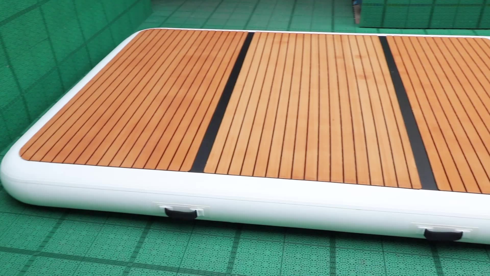 Green Sup Inflatable Pool Jet Ski Dock Portable Marine Watercraft ...