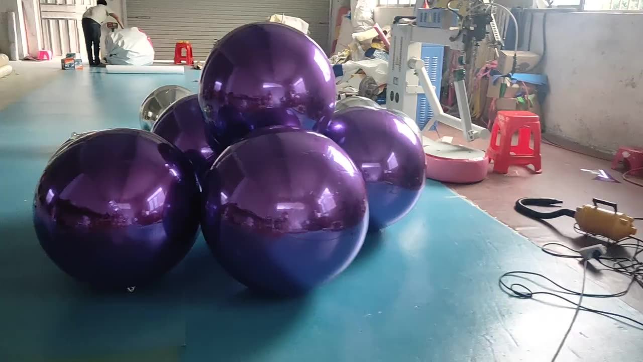 Hanging Inflatable Mirror Ball Mirror Balloon Giant Mirror Sphere For ...