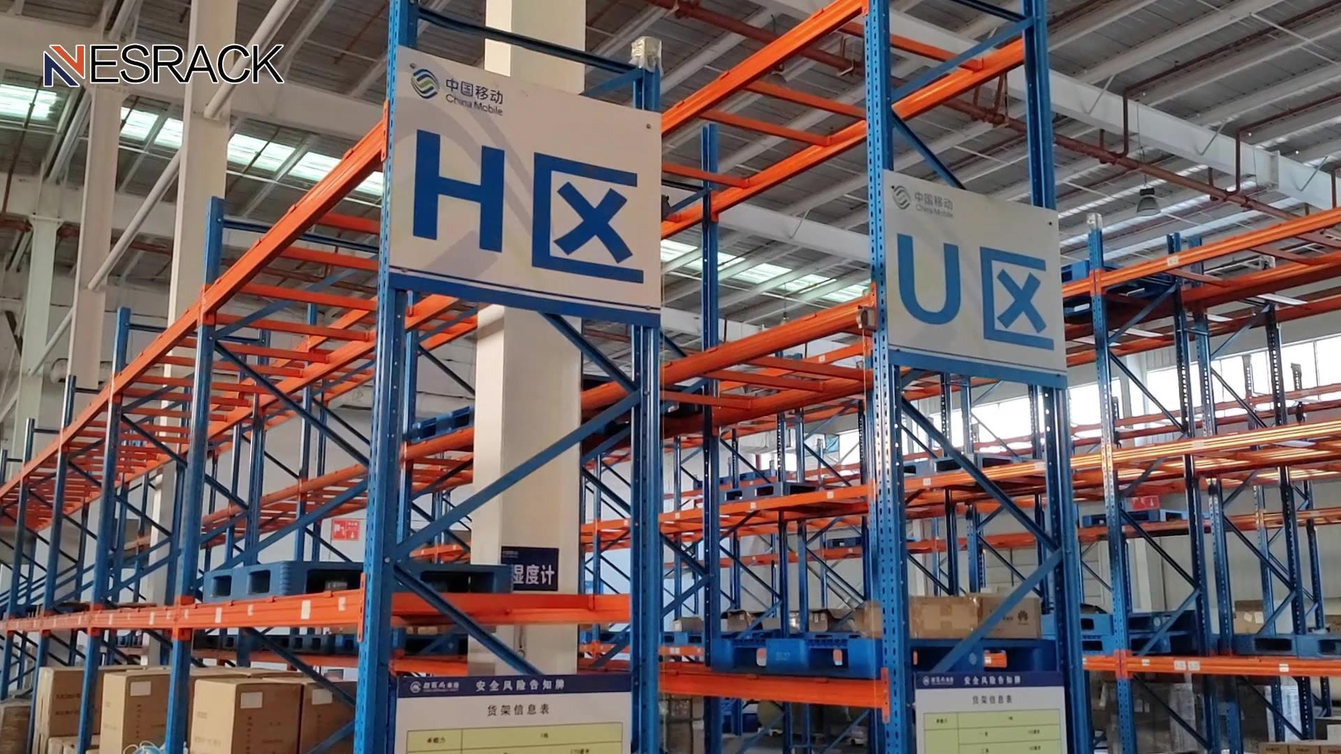 Heavy Duty Industrial Warehouse Storage Rack Steel Racking System ...