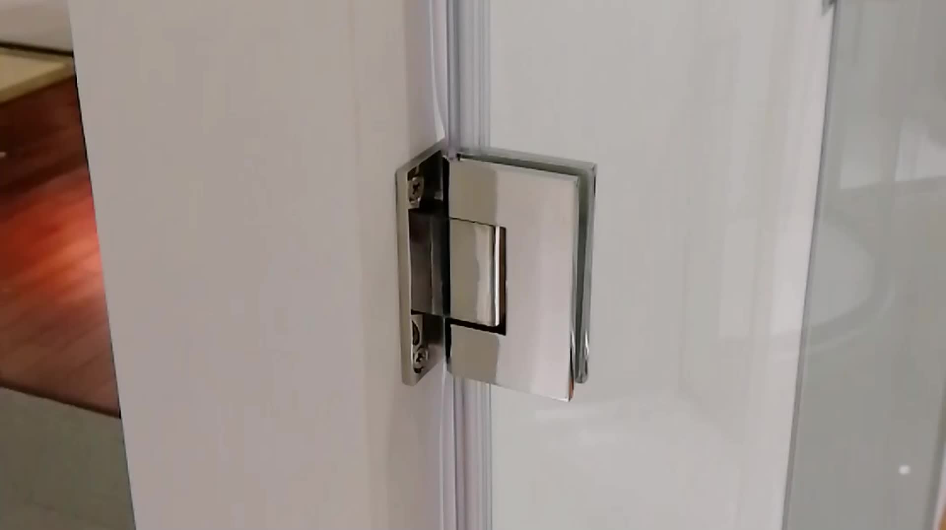 Frameless Tempered Shower Hinge Glass Door Buy Frameless Shower Glass