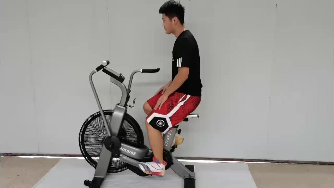 Commercial Gym Equipment Professional Air Resistance Workout Bike ...