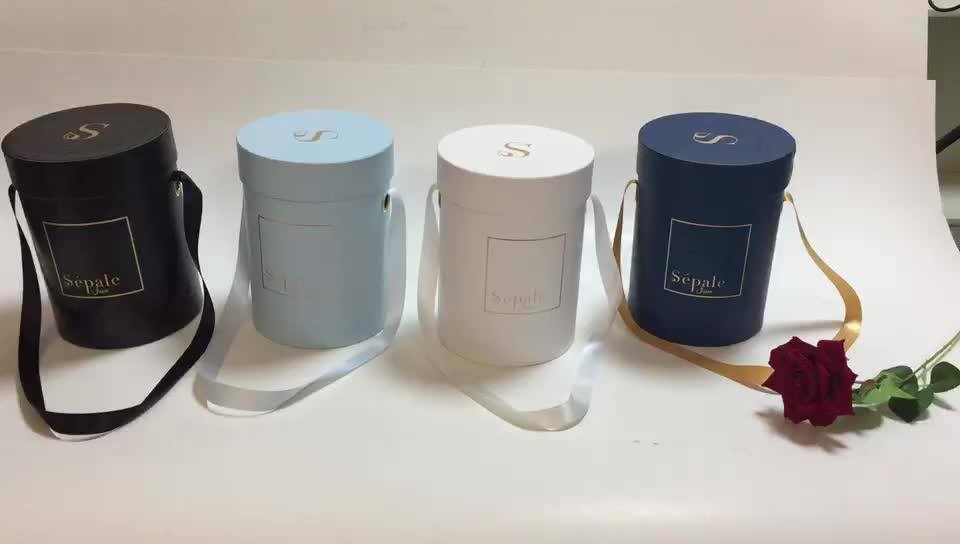 Cheap Small Fancy Recycle Round Cardboard Gift Boxes With Lids / Round ...