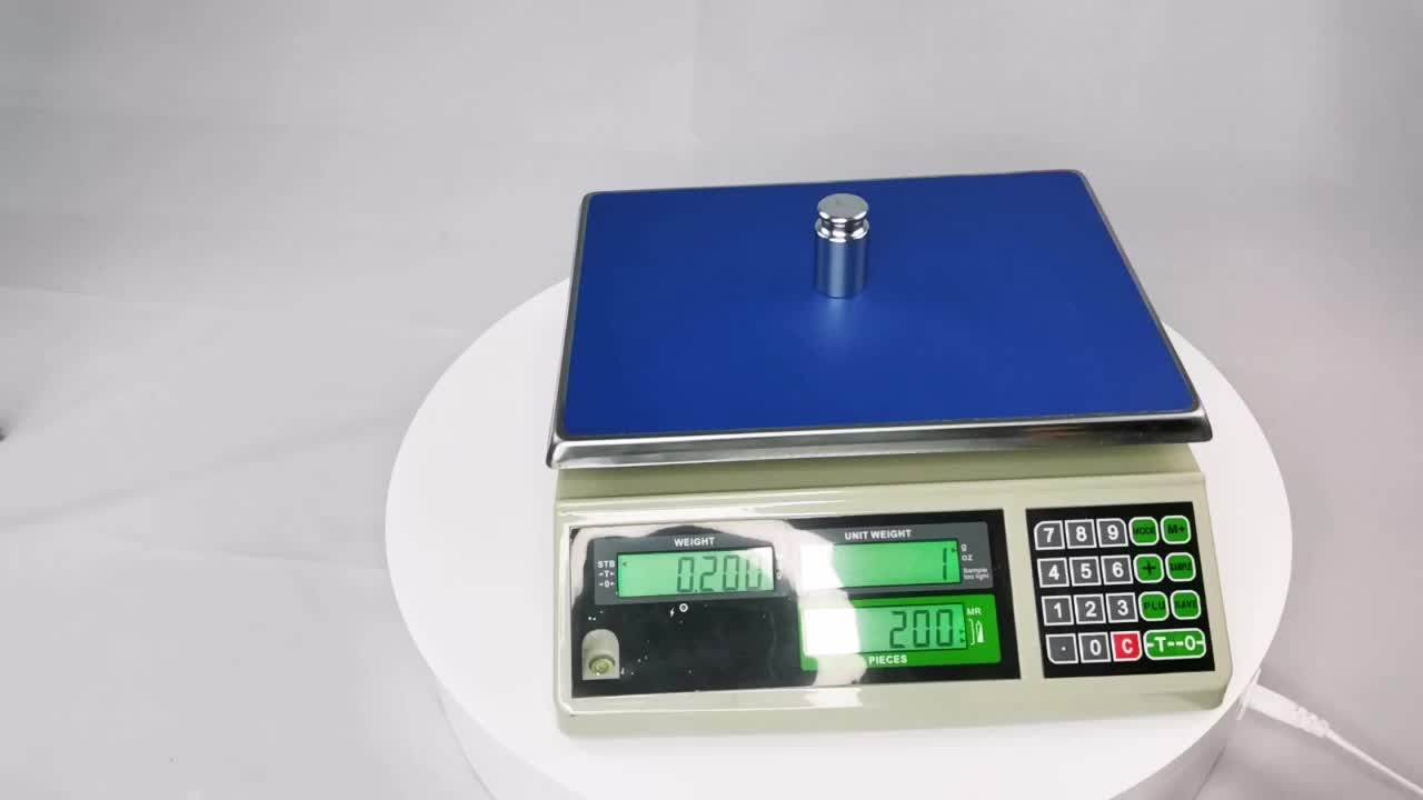 Acs Series Electronic Counter Table Scale Digital Bench Price Scale ...