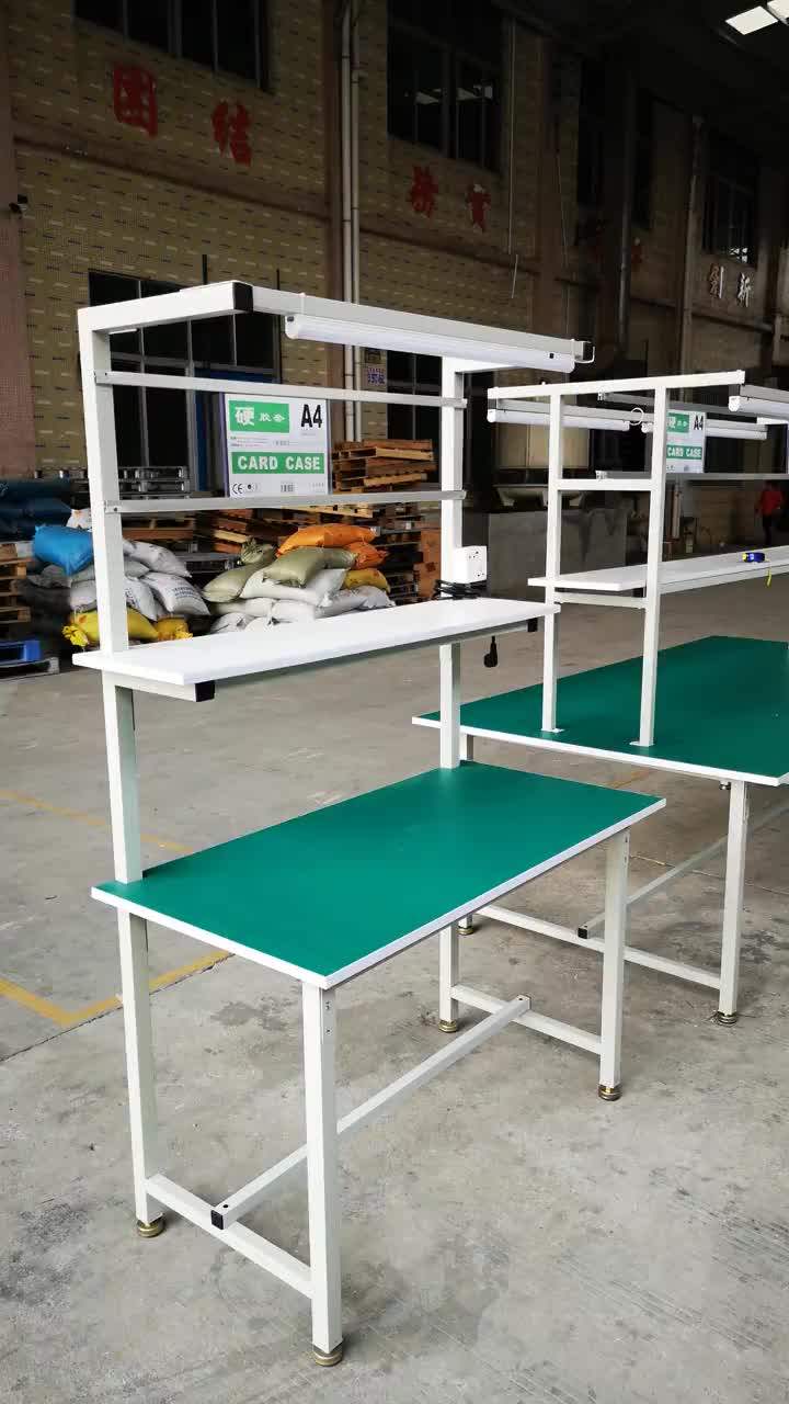 Anti-static Workbench Production Line Operation Console Assembly Line ...