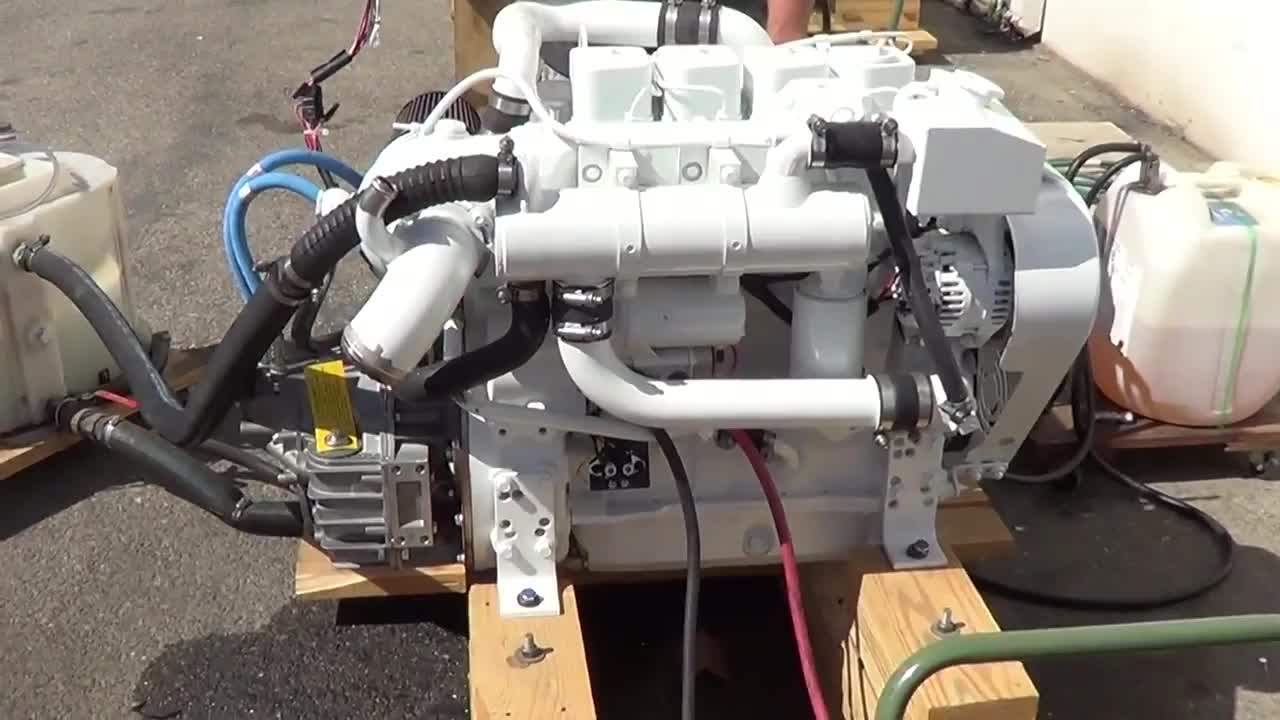 Genuine 4-cylinder 3.9liter 60kw 80hp 4bt3.9-m Cummins Diesel Engine ...