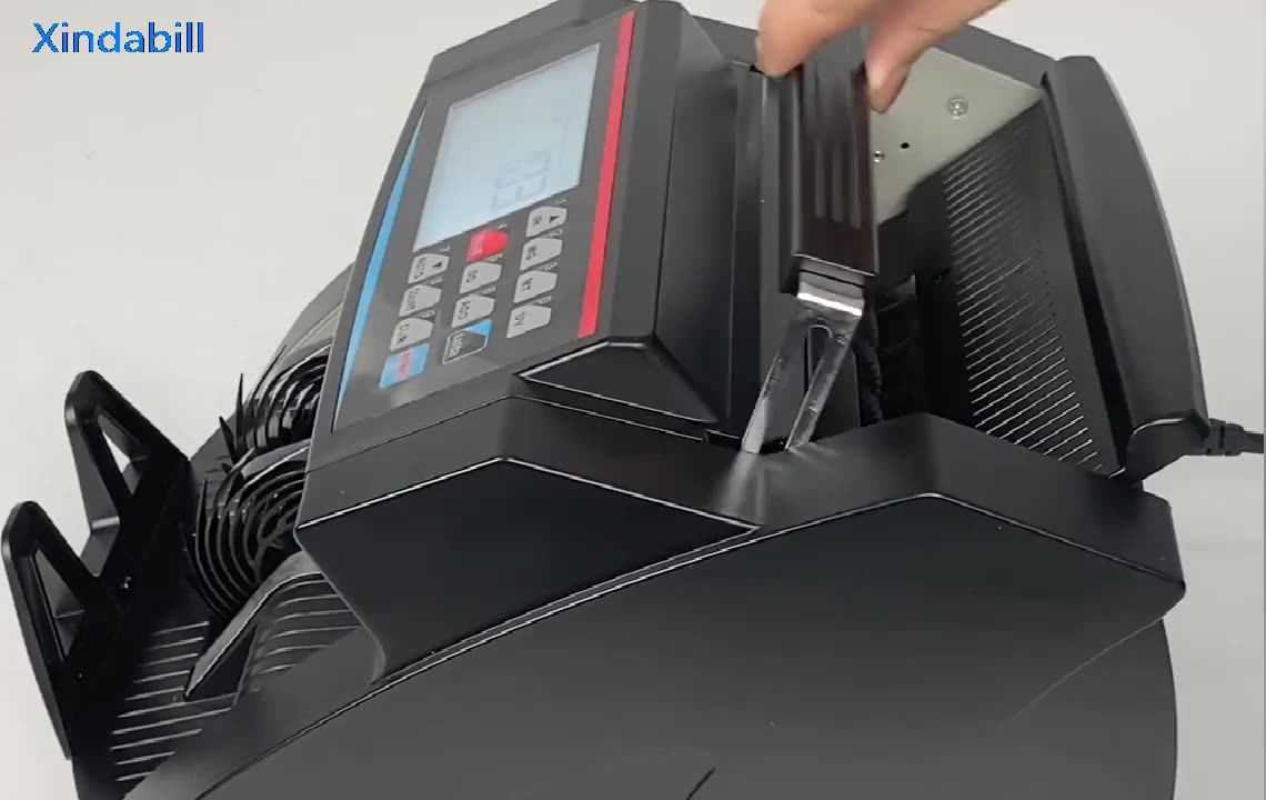Big Screen Bill Counters Money Counting Machine Uv/mg Fake Money ...