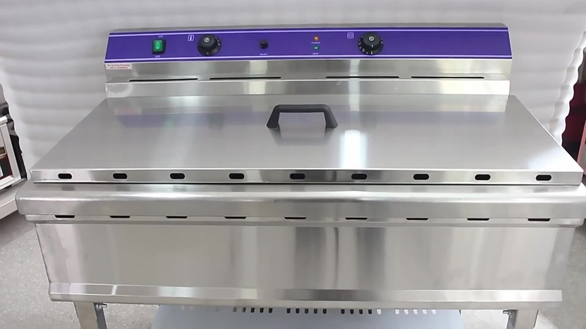 Hot Sale 76l Free Standing Deep Fryer With Ce Certificated - Buy ...