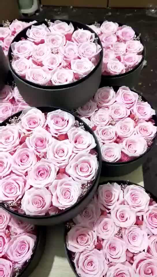 Premium Long Life Preserved Rose In Box Real Roses In A Box For ...