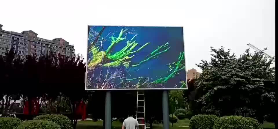 Big Outdoor Electronic Advertising Board P10 Led Display Screen - Buy ...