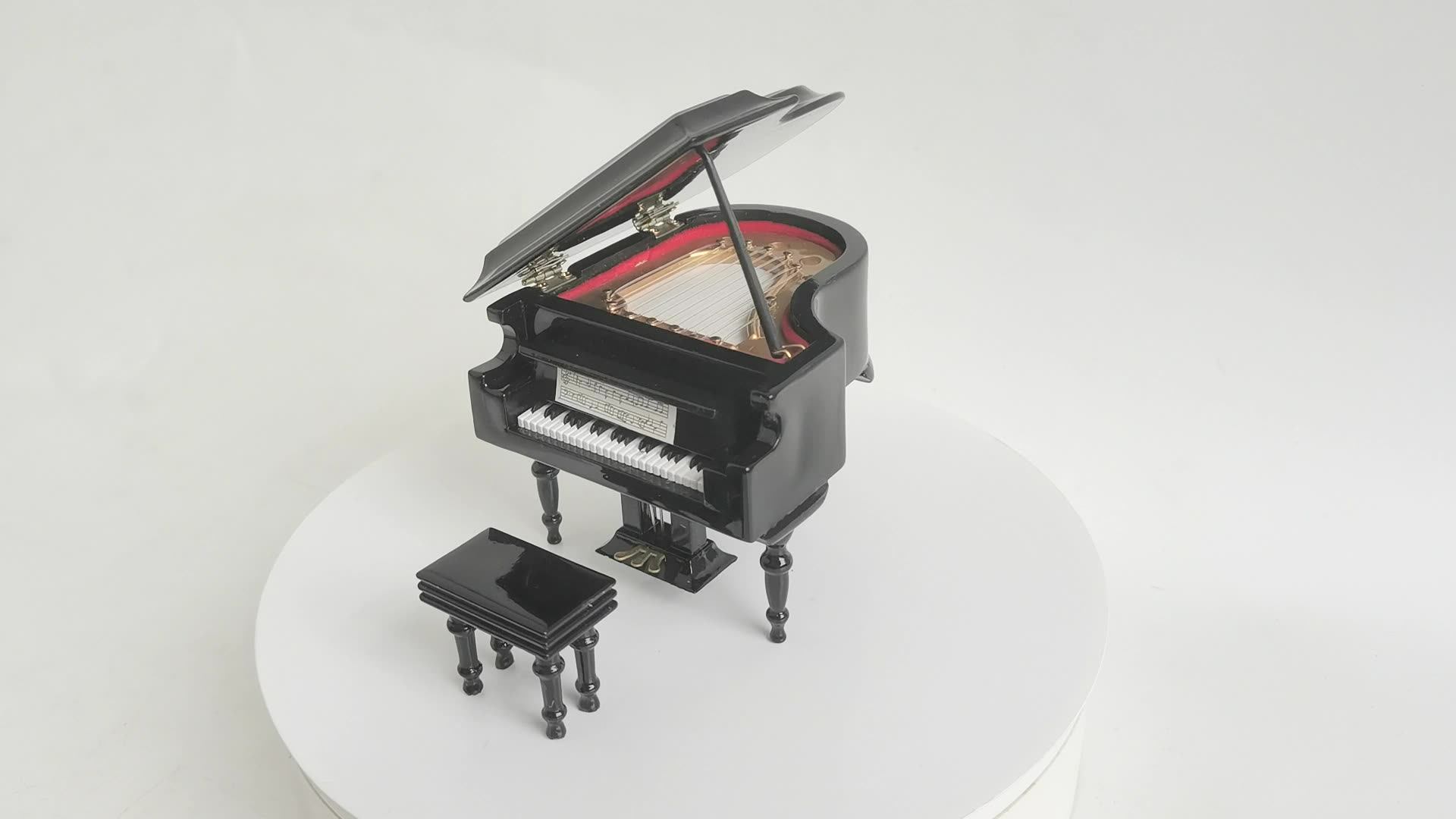 Mini Grand Piano Model Craft Mini Model Birthday Gift Mini Piano Music ...