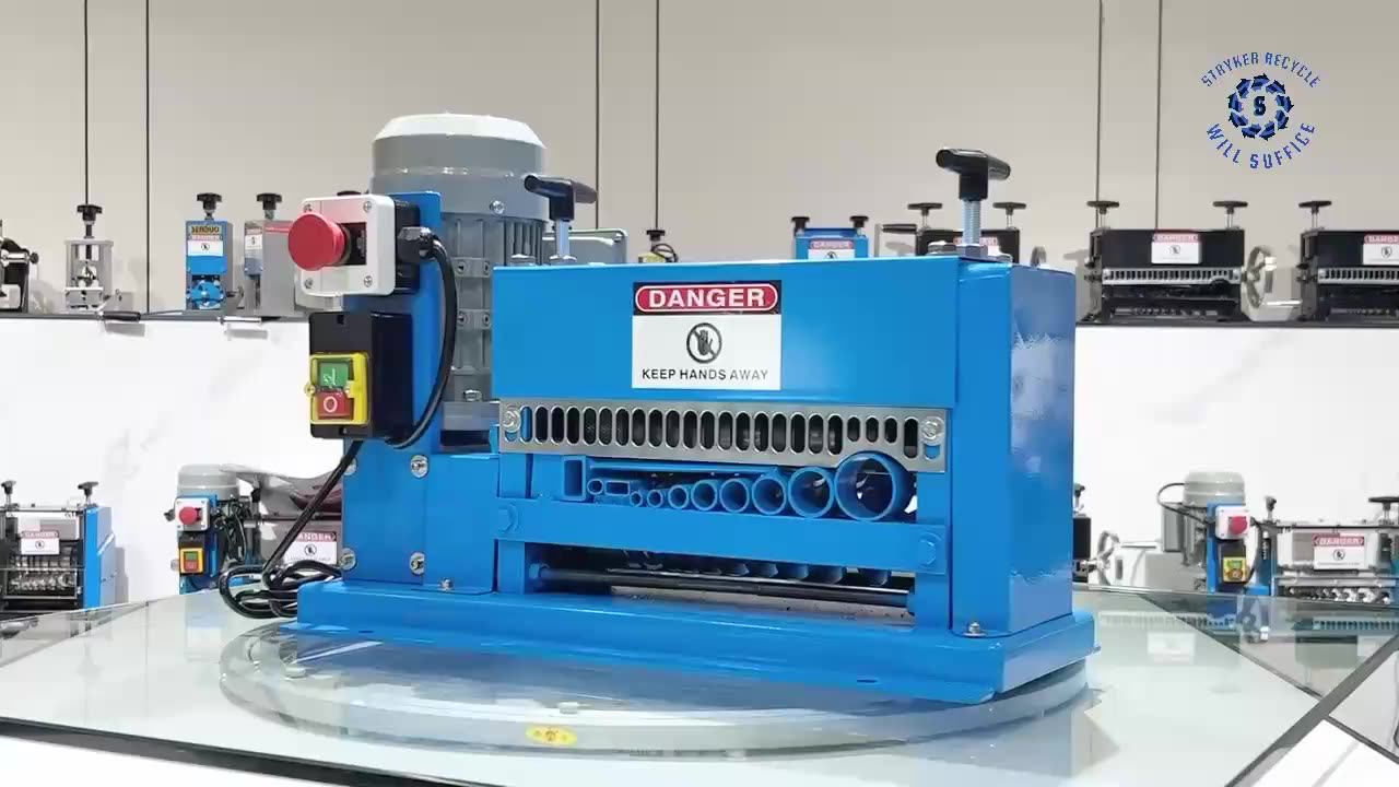 2023 Waste Copper Armoured Wire Stripper Recycling Machine St-038m ...