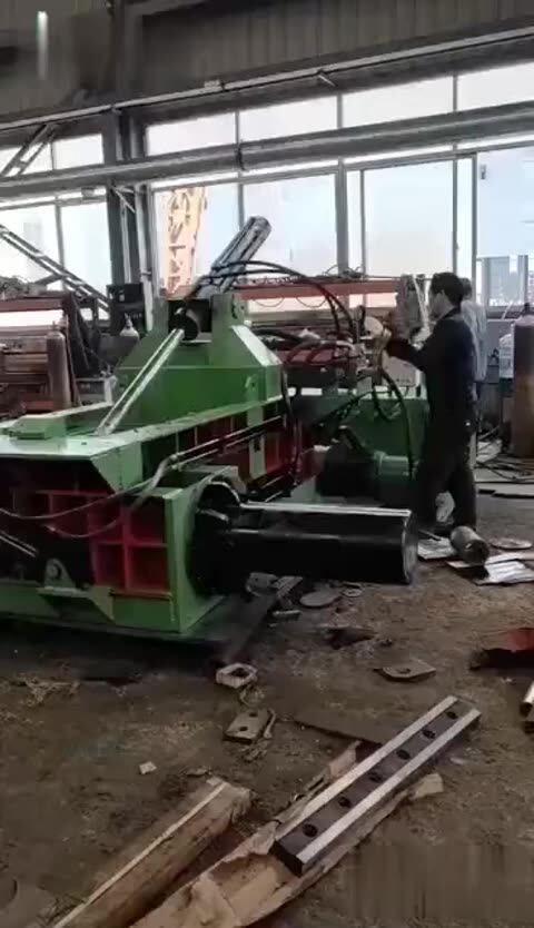 Vanest New Hydraulic Scrap Metal Baler/compactor/bailing Machine Made ...