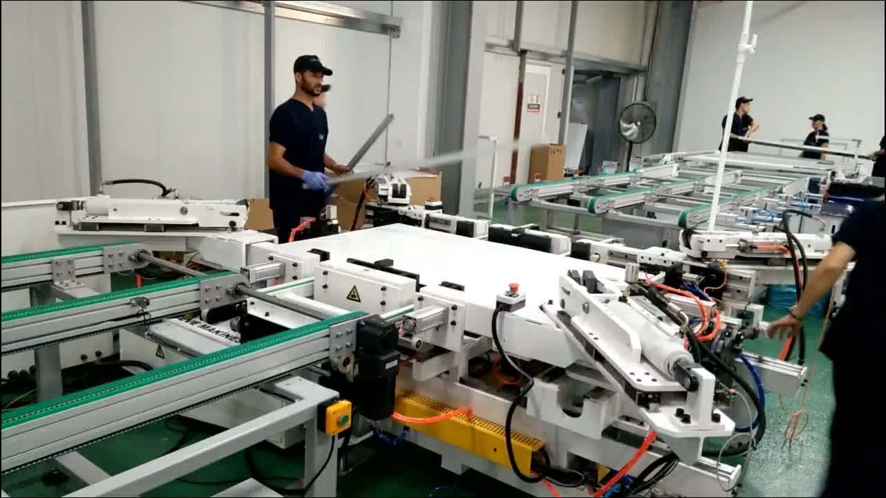 Solar Panel Making Machine Production Line Pv Frame Machine - Buy Pv ...