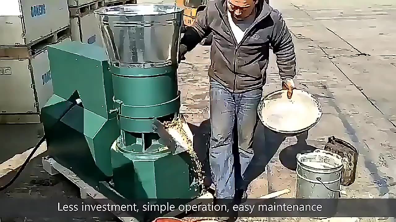 Macreat Complete Set Sawdust Wood Pellet Production Pellet Making ...