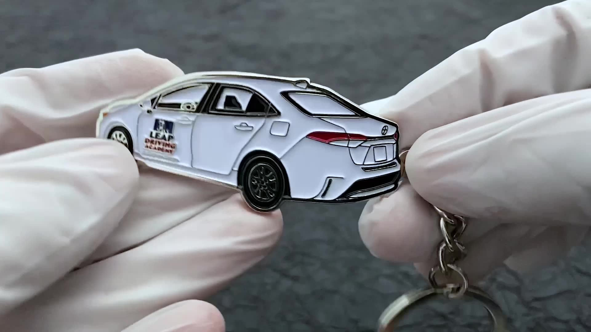 Factory Personalized 2d 3d Black Metal Soft Enamel Key Chains Metallic ...