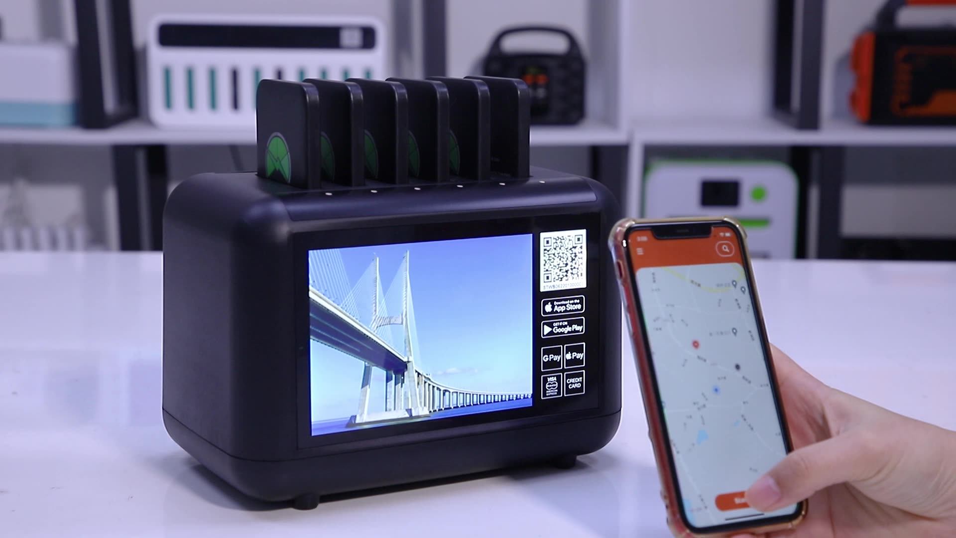 Mobile Restaurant Portable Wifi Shared Sharing Power Bank Rental ...