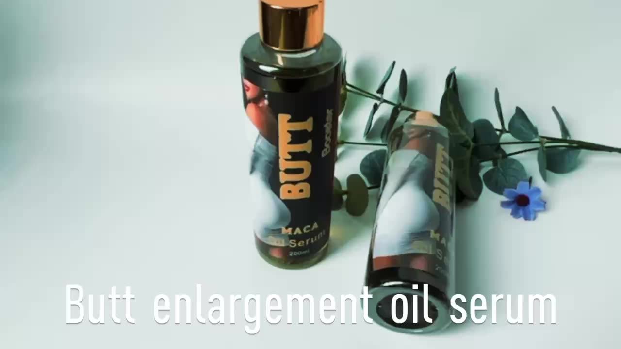 Oem/odm Herbal Remedy Maca Essential Oil Sexy Buttocks Lift Hip Up Maca ...