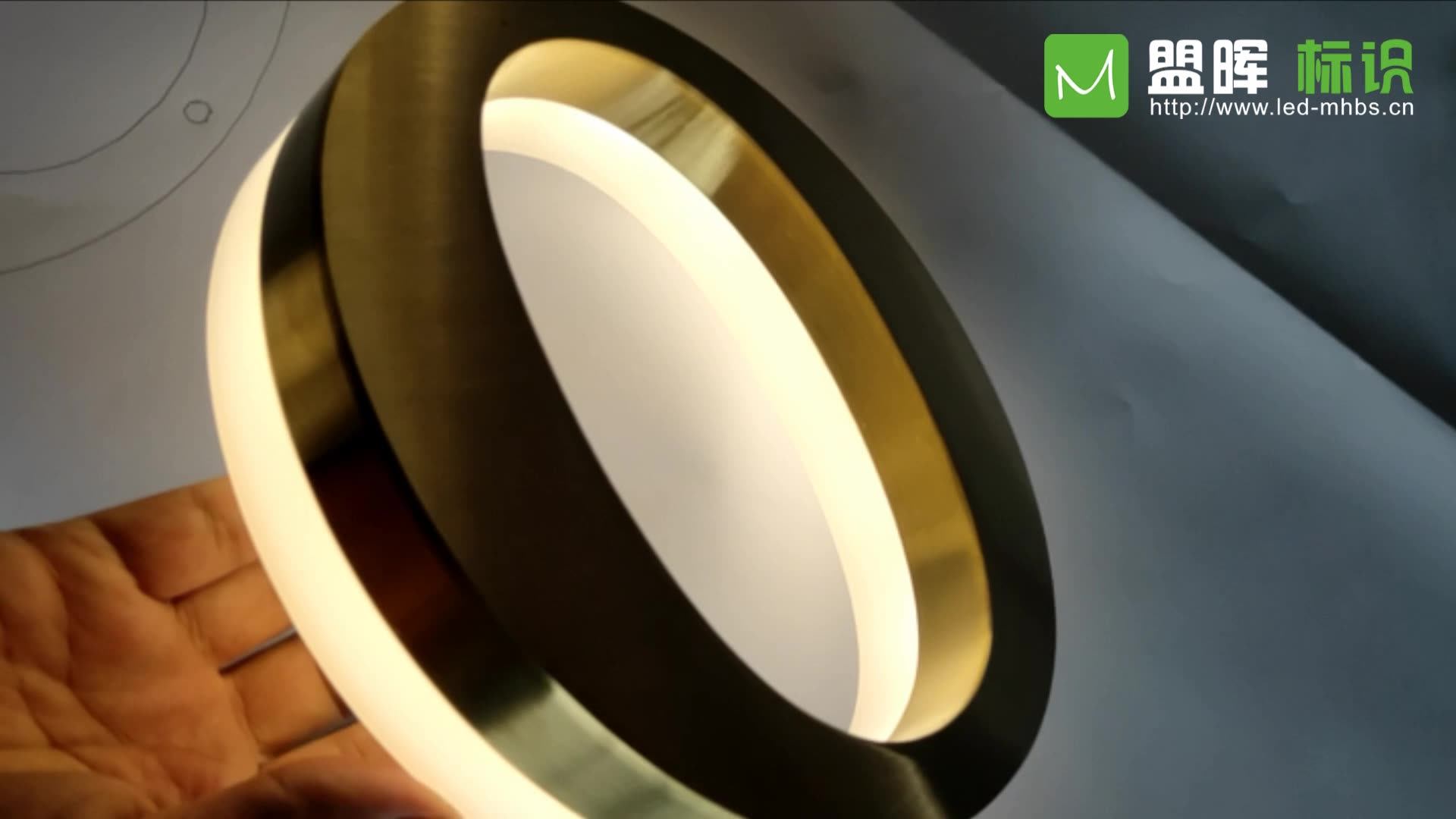 跨境led亚克力不锈钢面发光字门头招牌迷你背发光电镀字INS霓虹灯-阿里巴巴