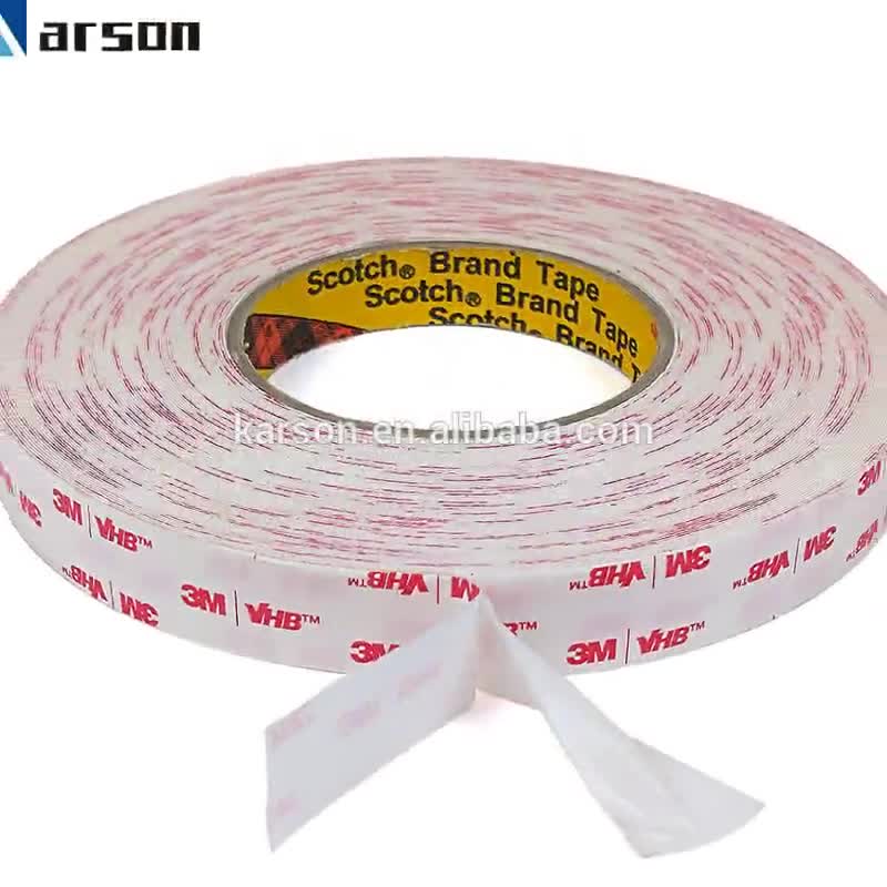 3m Vhb Tape 4920 3m 4920 Double Sided Adhesive Acrylic Foam Tape White 0.4mm Thick - Buy 3m Vhb ...