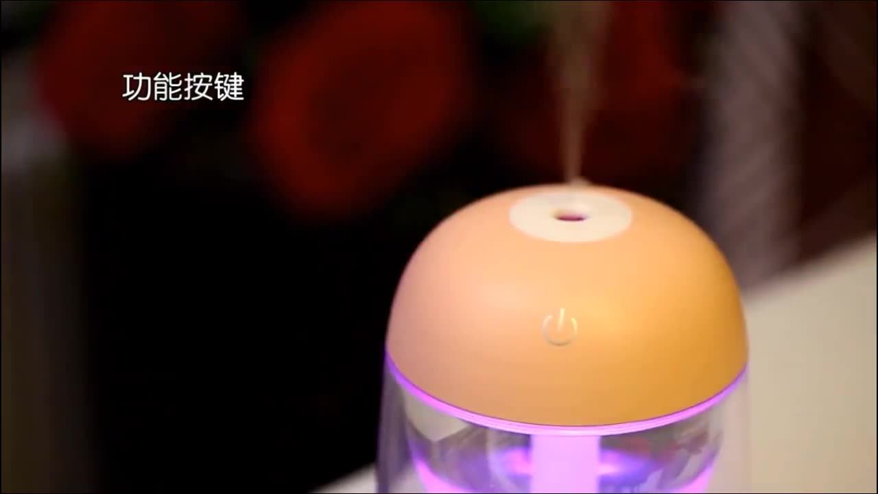 Creative Micro Landscape Humidifier Colorful Night Lamp Household ...