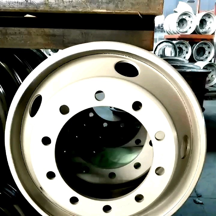 Truck Rims Wheel And 12r22.5 Tire 22.5 Steel Wheel And Rim Wheel Covers ...