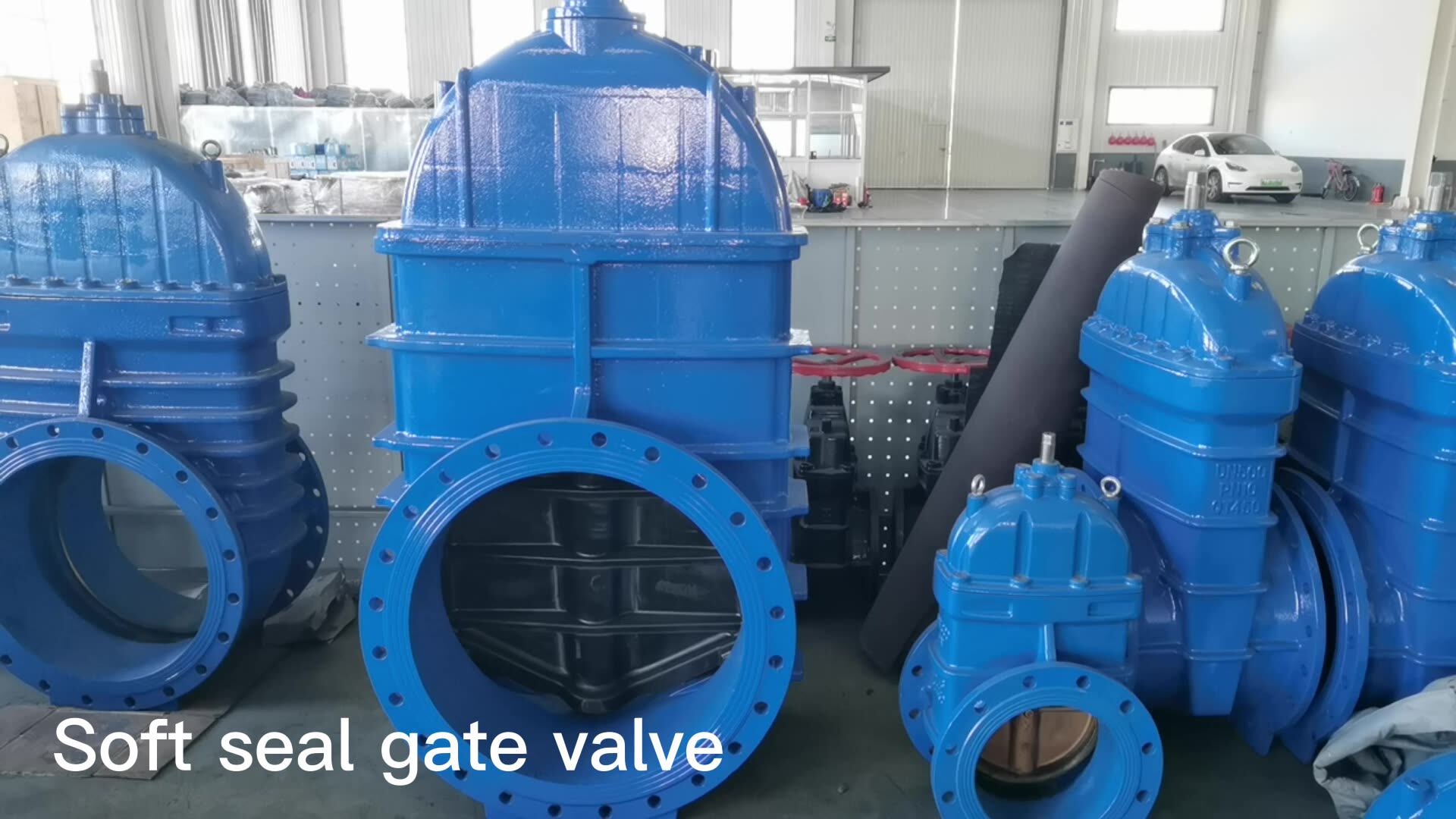 Cast Iron Concealed Stem Gate Valve Water Soft Seal Flange Gate Valve ...