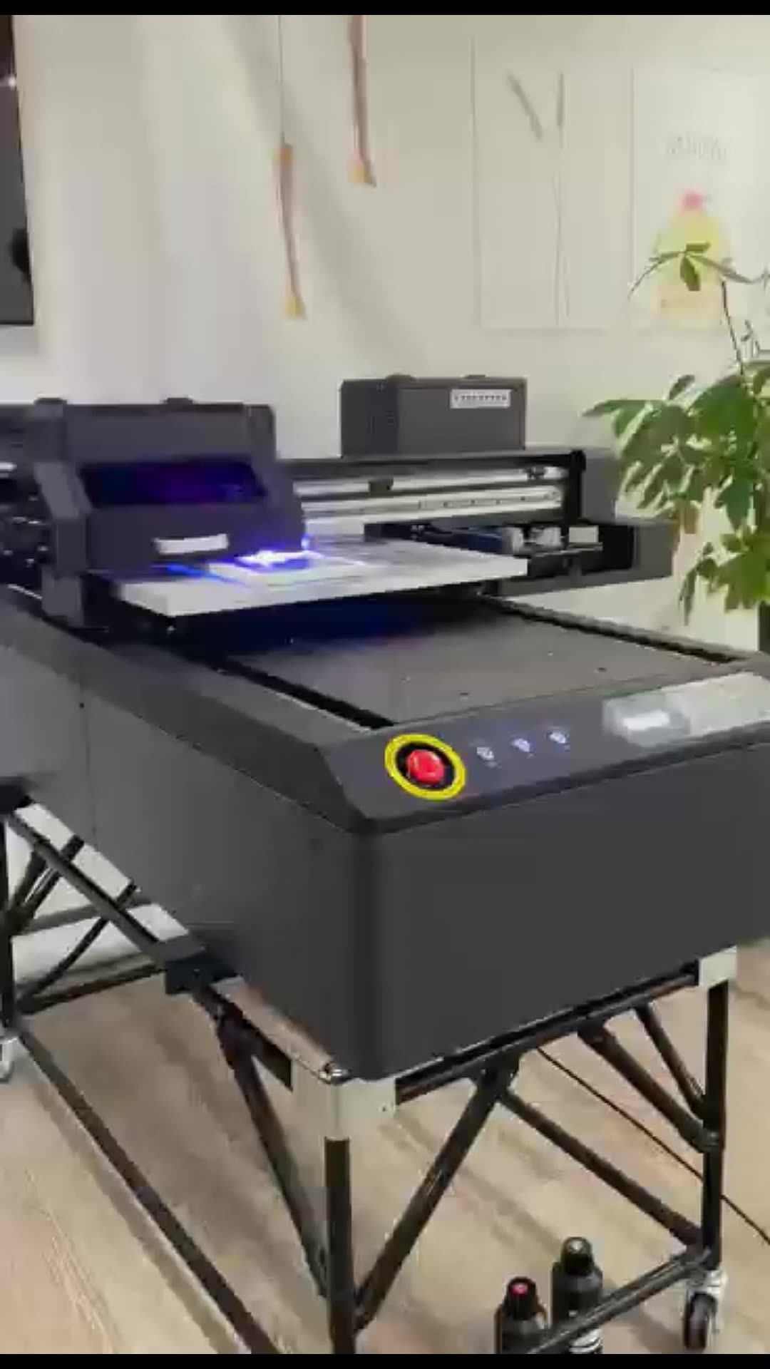 Kaiou Latest Ccd Camera Scaning Visual Positioning Uv Hybrid Printer ...