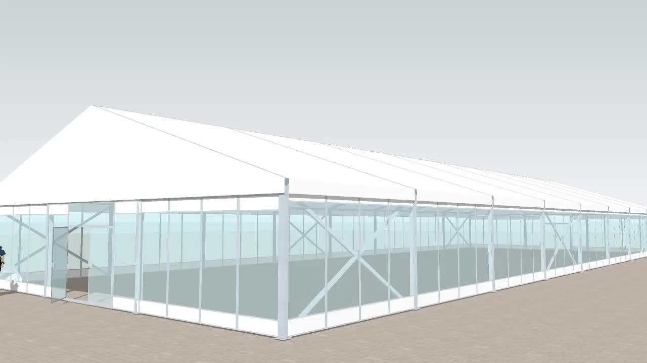 Gsl-15 Large Party Semi Permanent Tents Marquee 15m X 20m - Buy ...