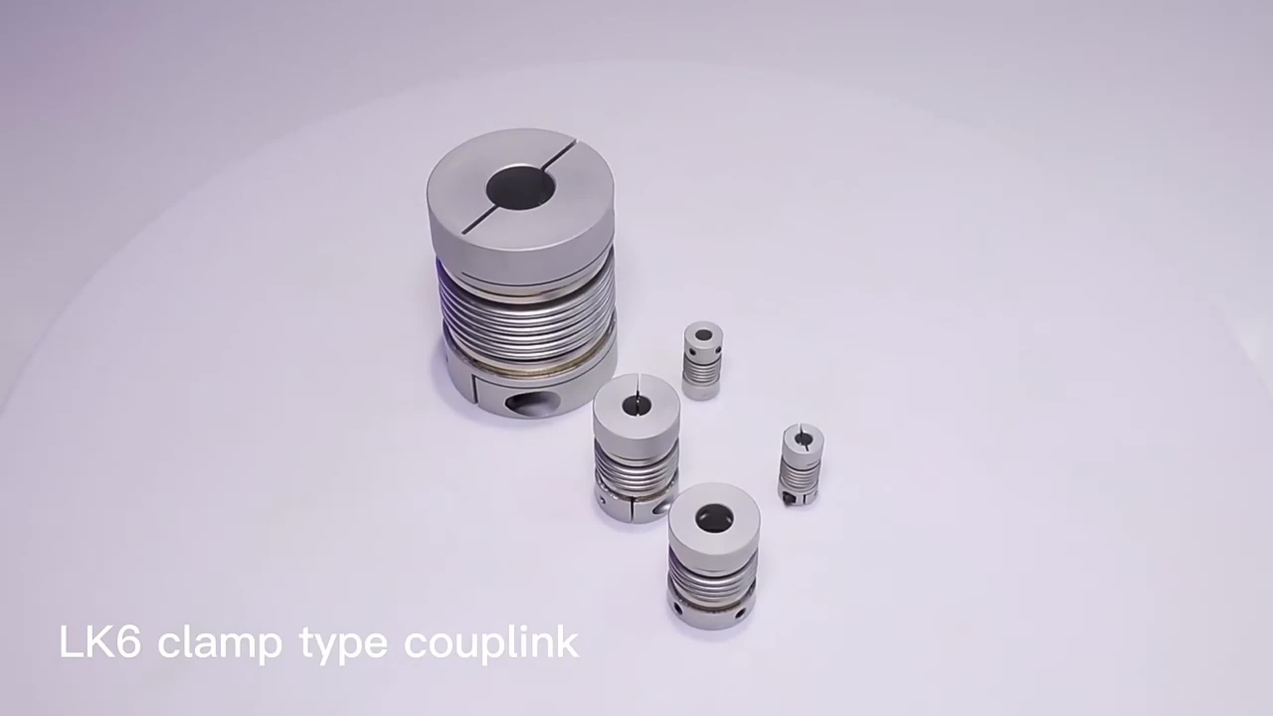 20*32mm Od20mm L32mm Metal Bellow Couplings Servo Shaft Coupling Set ...