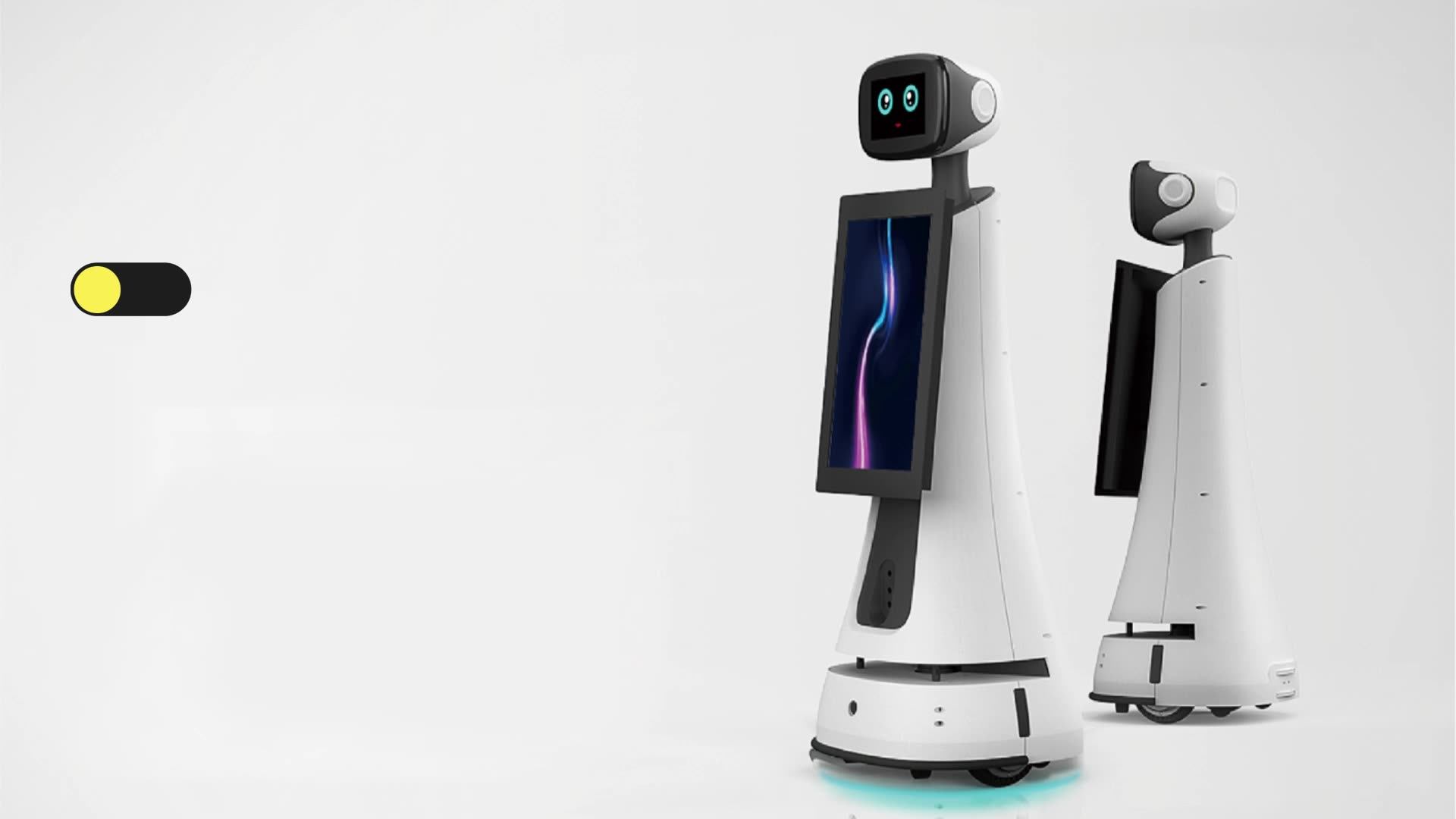 Cpj Multi-functional Lidar Navigation Ultrasonic Obstacle Avoidance Ai Airport Mall Bank ...