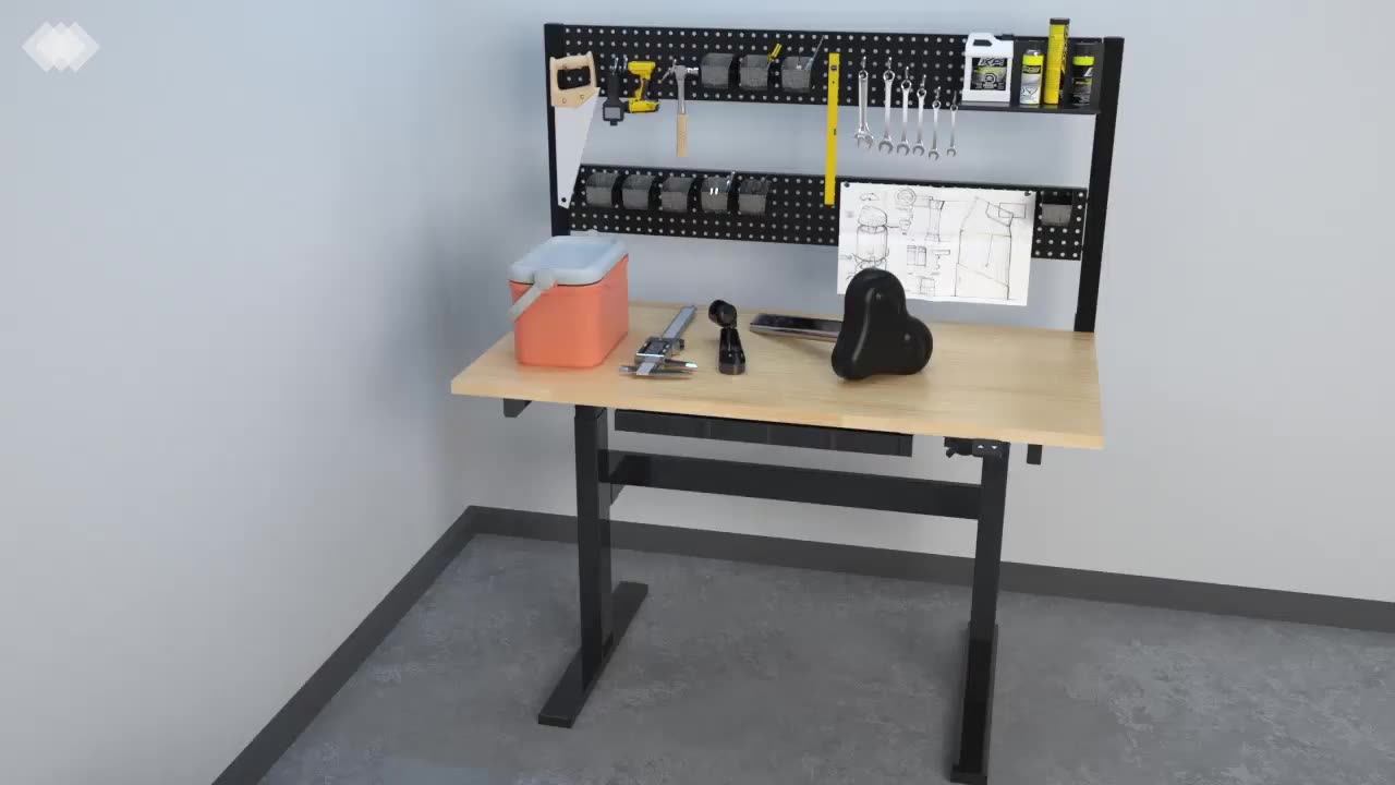 Work Tables Workbench High Capacity Electric Height Adjustable Sit ...