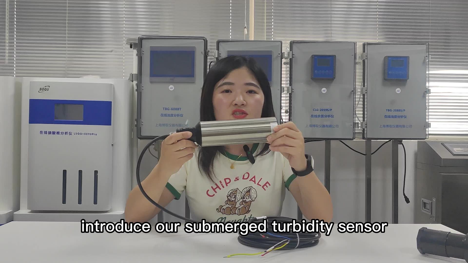 Auto Cleaning Turbidity Sensor Use For Pure Water Drinking Water Real ...